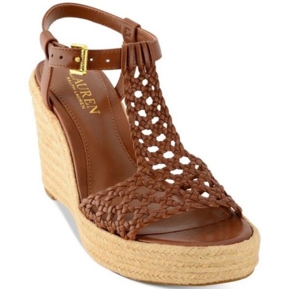 Ralph Lauren | Shoes | Lauren Ralph Lauren Hailey Wedge Sandal | Poshmark